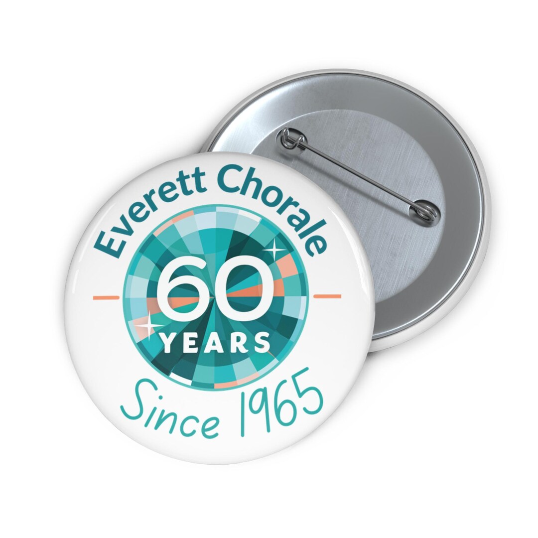 Custom Pin Buttons for Celebrations, Anniversary Badges, Event ...