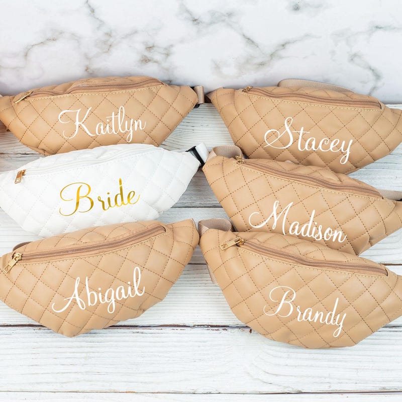 Bridal Party Fanny Packs - Etsy