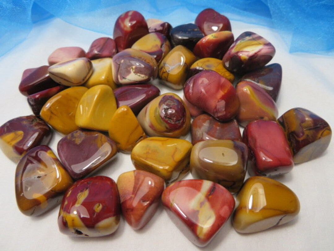MOOKAITE Tumbled Stone Solar Plexus and Root Chakra Crystal With ...