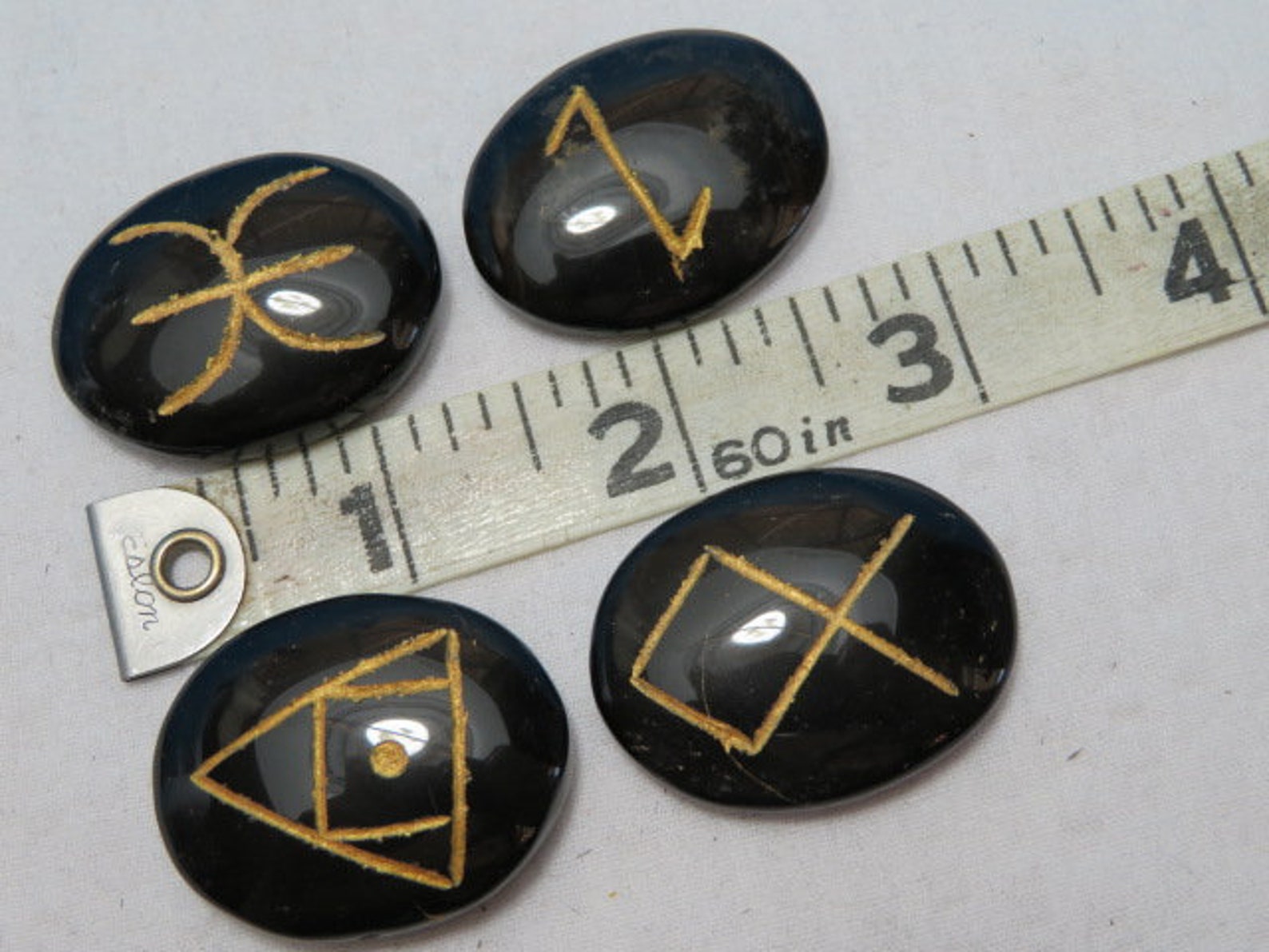 Black Onyx Symbol Set Meanings for Home Travel Wealth - Etsy Canada
