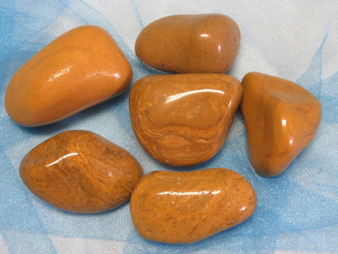 Gran cristal de jaspe marrón amarillo oscuro piedra caída Chakra del ...