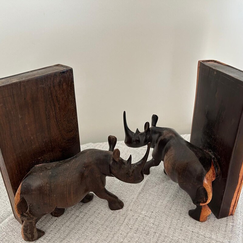 African Bookends - Etsy