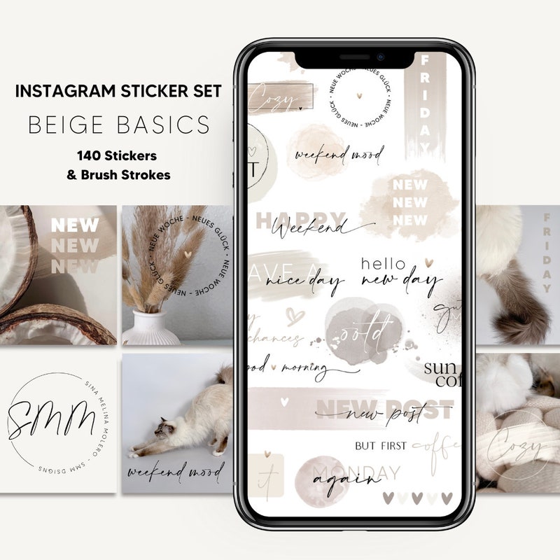 Instagram Stickers - Etsy UK