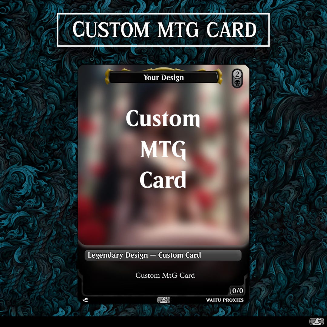 Custom Mtg Card Redesign | Personalized Artwork | Unique Illustrations ...