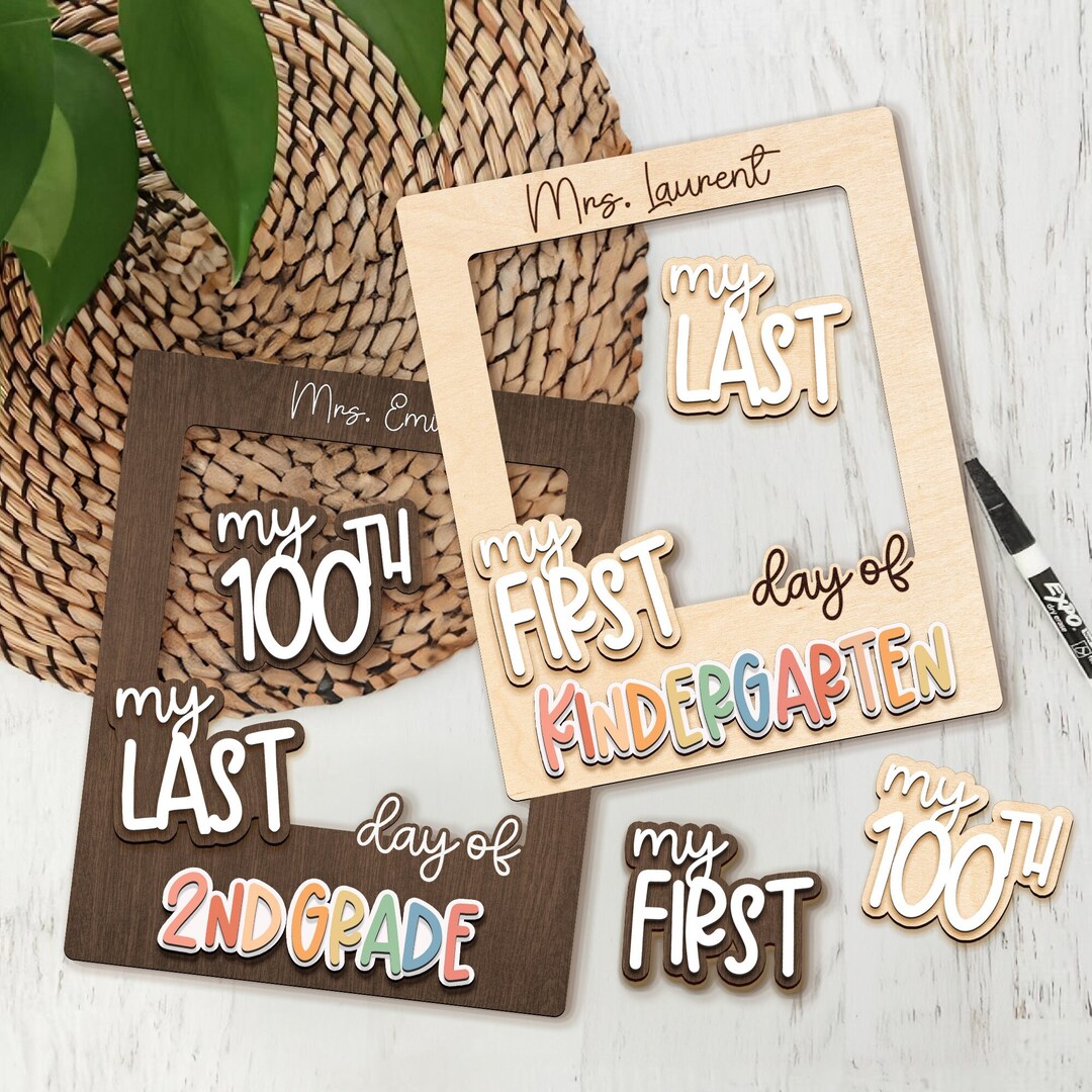 Teacher Classroom Photo Frame, Teacher Photo Prop, Back to School ...