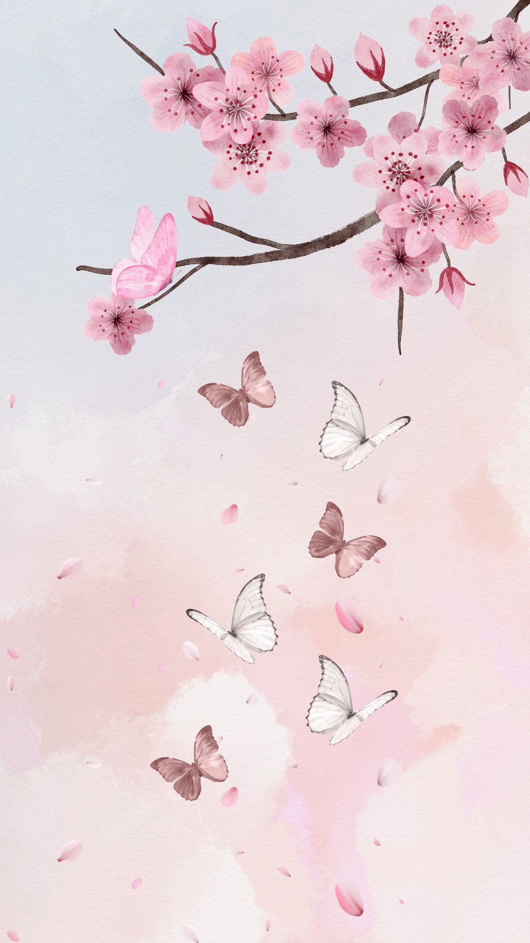 Pink and Red Phone Wallpaper for Ios or Android. - Etsy