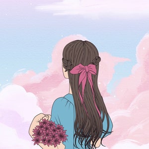 Pink and Red Phone Wallpaper for Ios or Android. - Etsy