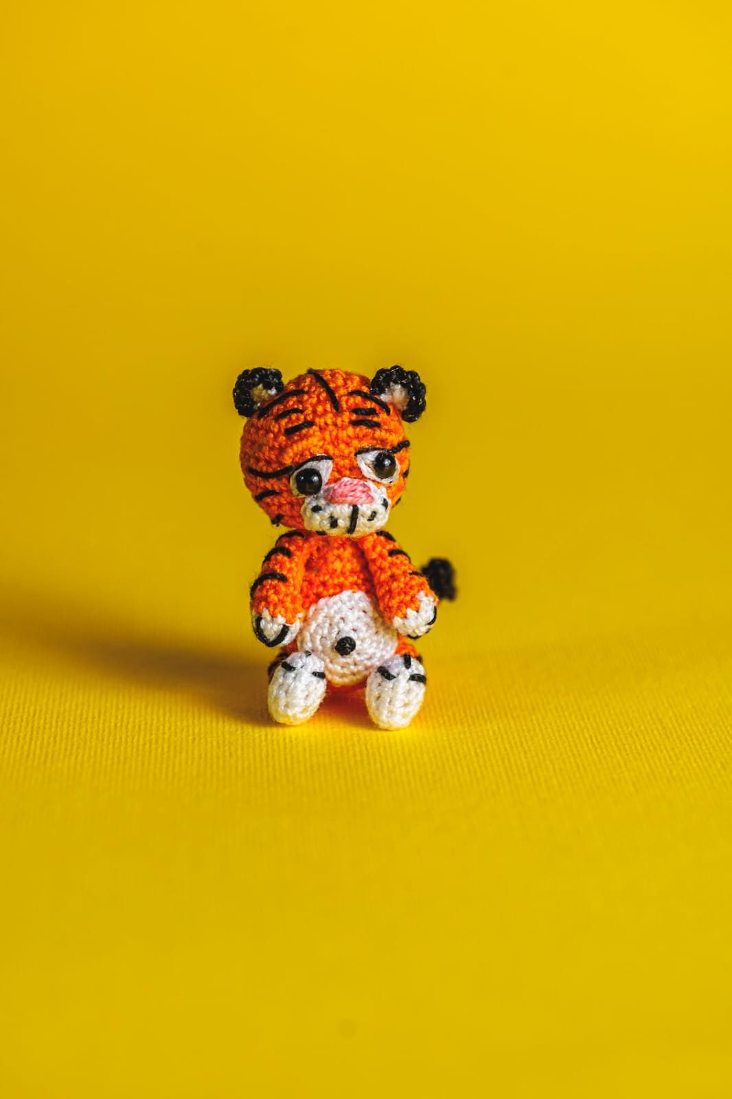 Cute Mini Tiger, Mini Crochet Pattern, Mini Tiger Amigurumi, Tiny ...