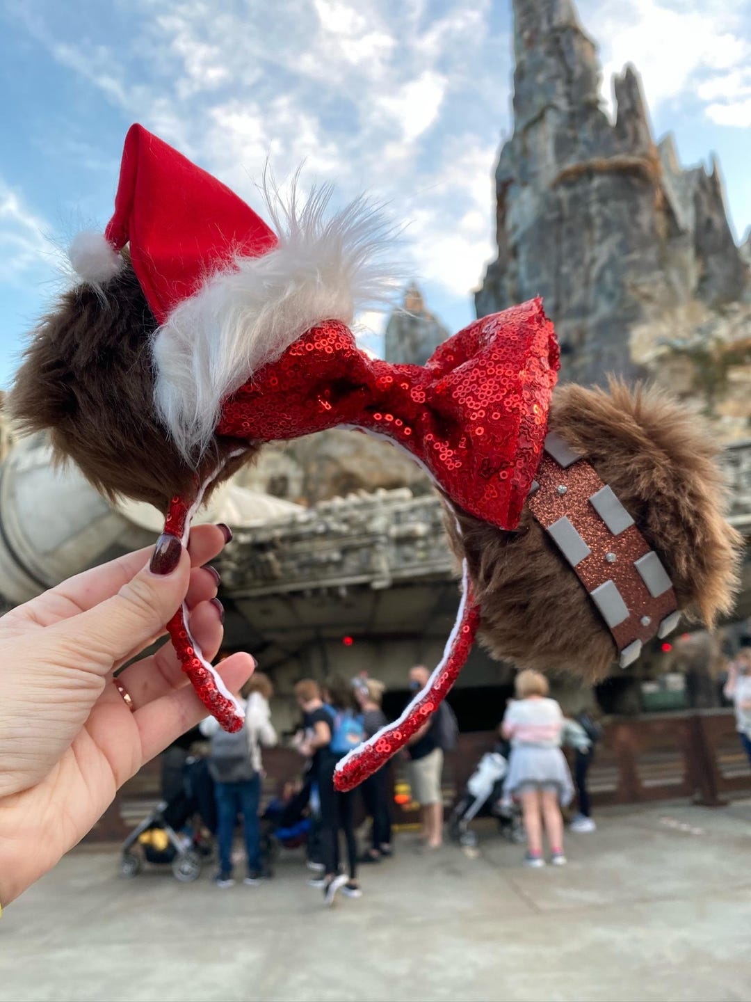 Santa Chewie Inspired Mickey Ears - Etsy