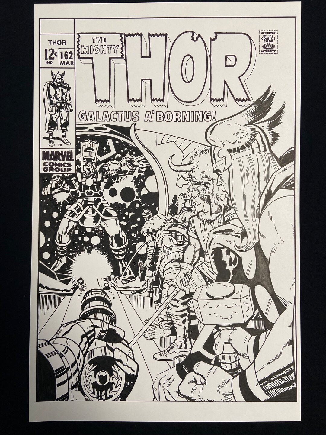 The Mighty Thor 162 Galactus Aborning - Etsy