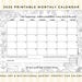 2025 Calendar - Adult Coloring - Motivational Positive Quotes ...