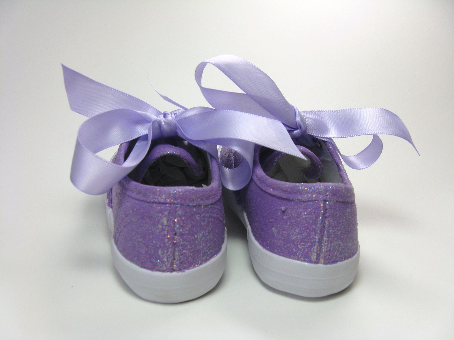 Purple Glitter Shoes Hand Painted Sparkled Sneakers for Baby - Etsy