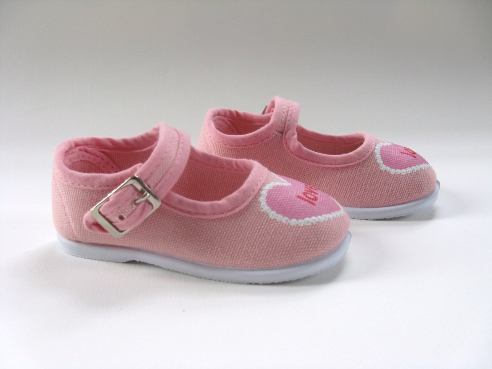 Valentine Heart Pink Shoes Hand Painted Mary Jane's for - Etsy