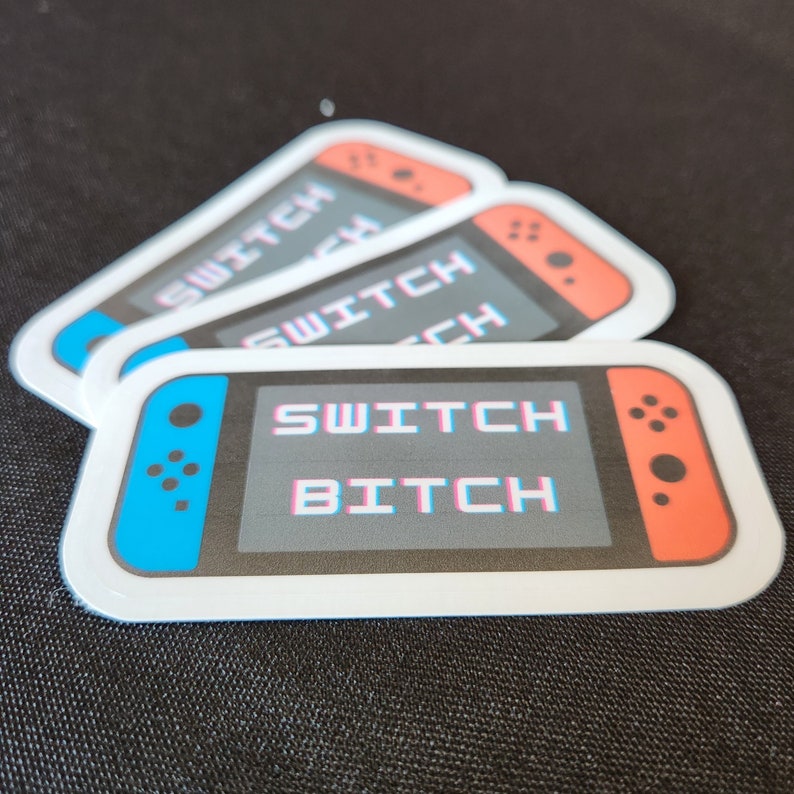 Switch Bitch Sticker - Etsy