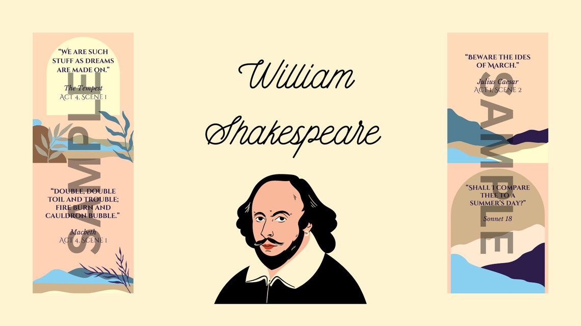 Shakespeare Quote Posters | English Class Shakespeare Quote Posters ...