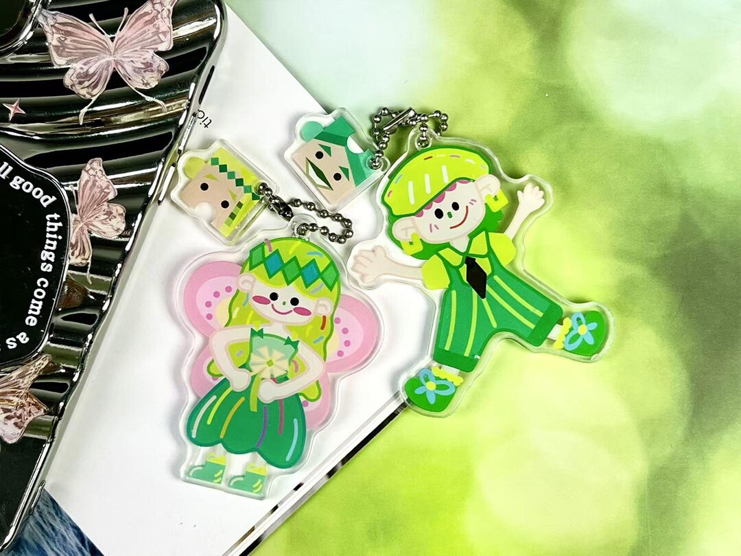 Cute MBTI Keychain Set for Bag Decor Gift, Unique Enfp/infp Keyring ...