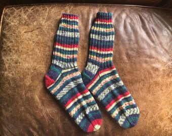 Hand Knit Socks | Etsy