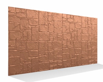 3D Masonry Texture for CNC Concrete or Metal Pattern STL File Custom ...