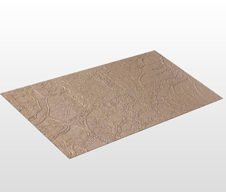 Concrete Texture STL File for CNC and 3D Printing Industrial 3D Relief ...