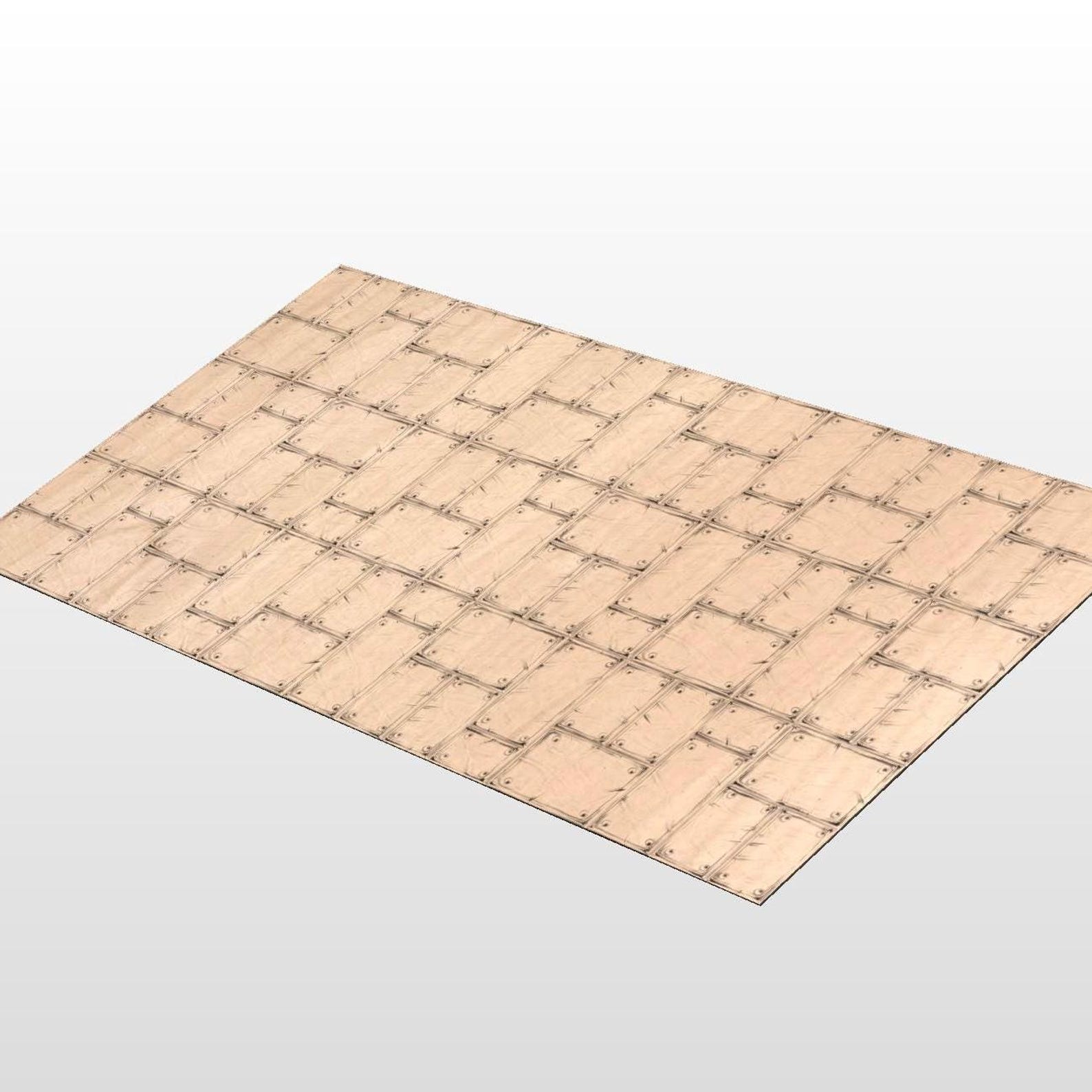 3D Masonry Texture for CNC | Concrete or Metal Pattern STL File ...