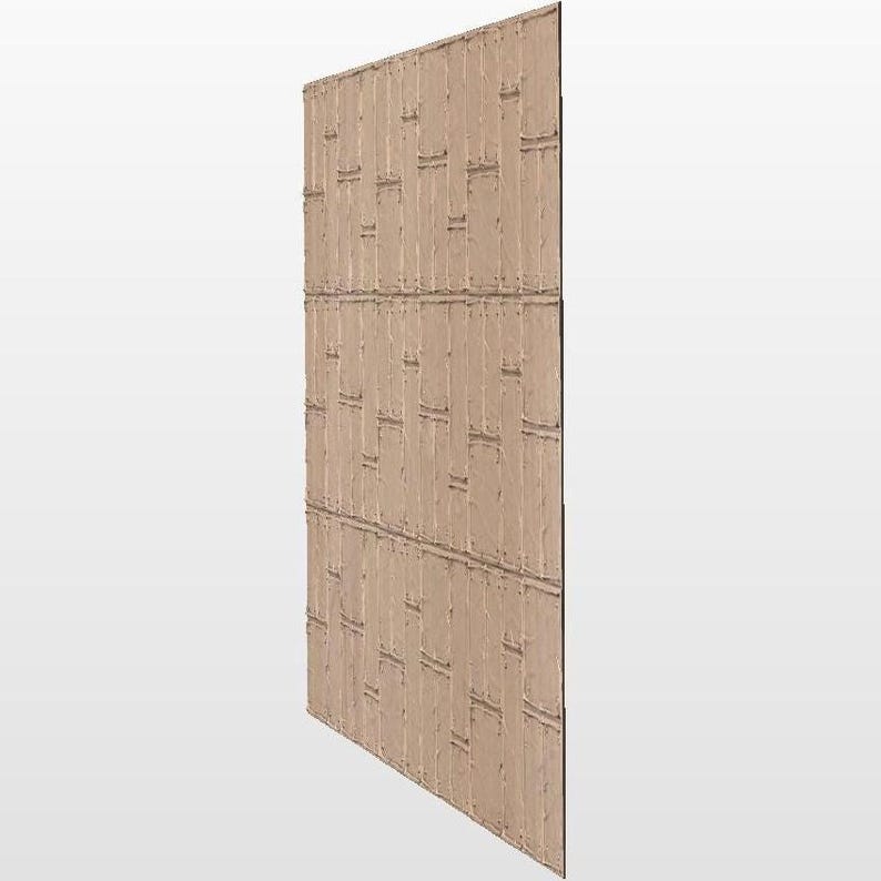 3D Masonry Texture for CNC | Concrete or Metal Pattern STL File ...