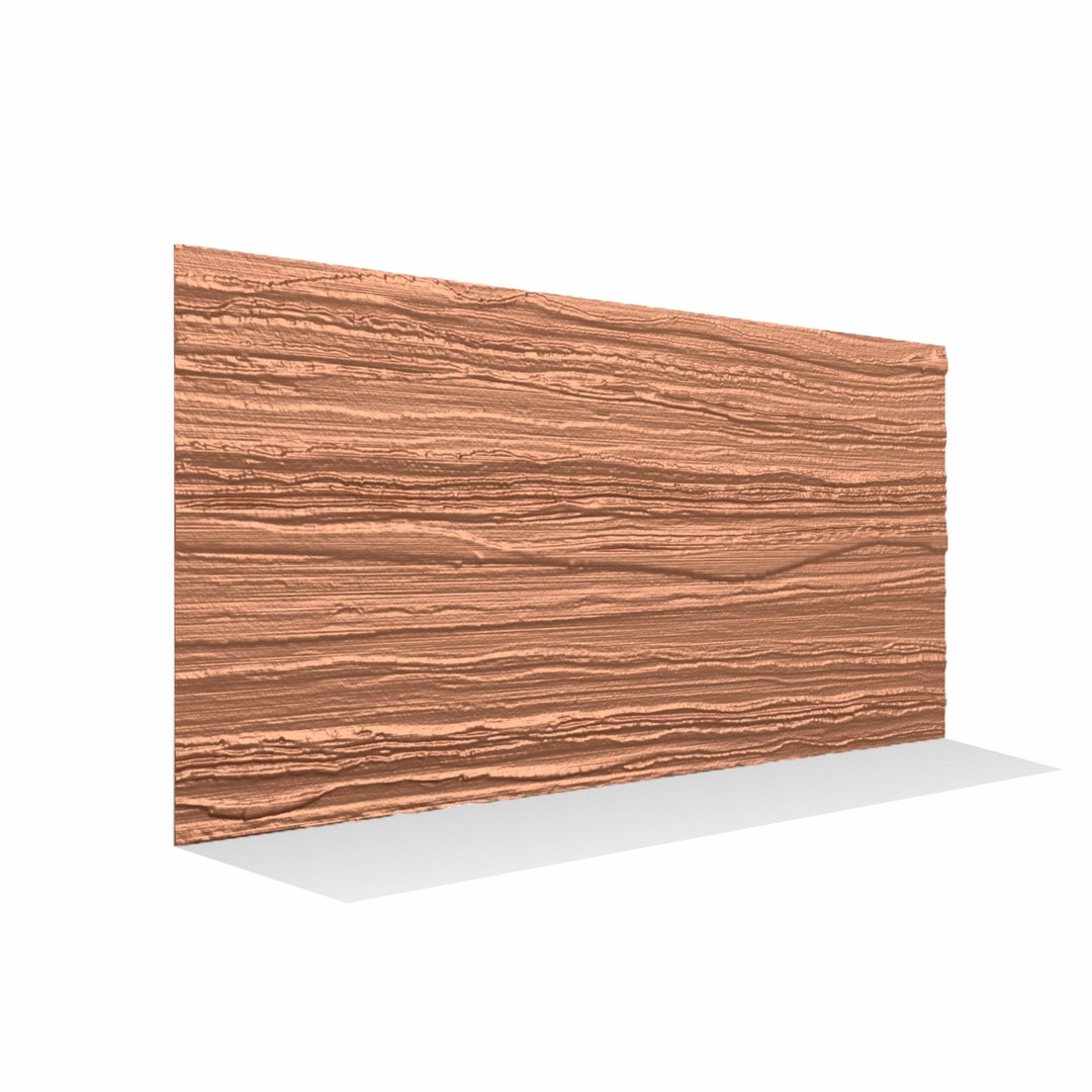 Rugged 3D Wood Texture for CNC Projects | Realistic Wavy Woodgrain ...