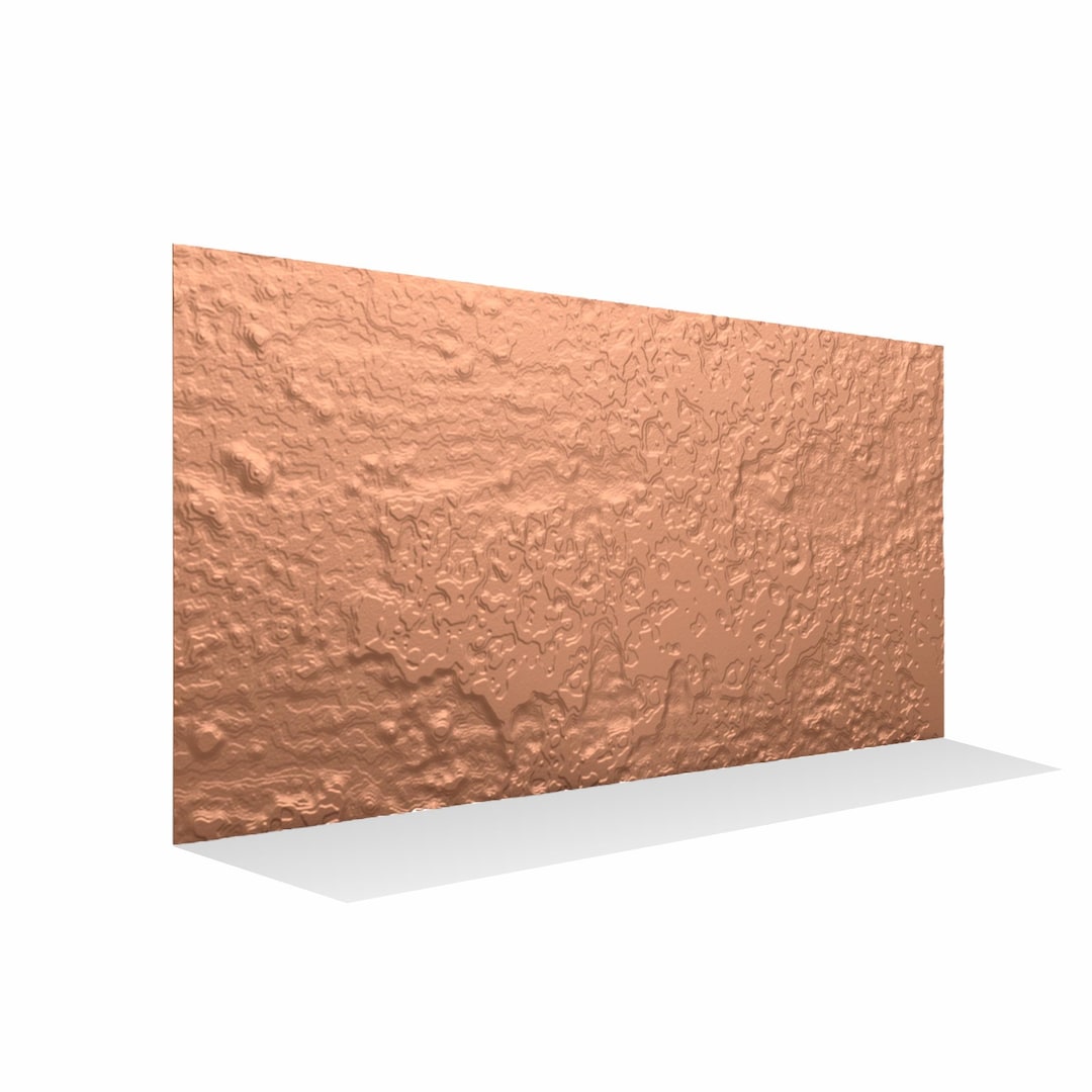 Rugged Metal Texture STL File for CNC and 3D Printing | Industrial ...