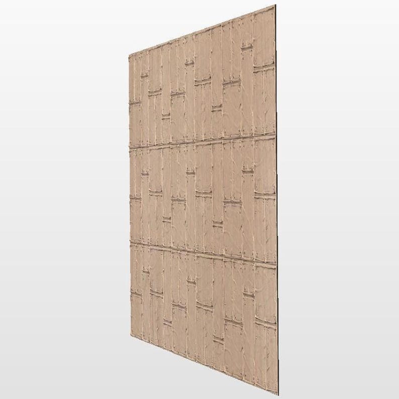 3d Stone Masonry Texture For Cnc Realistic Concrete Or Stone Pattern Stl File Custom Wall