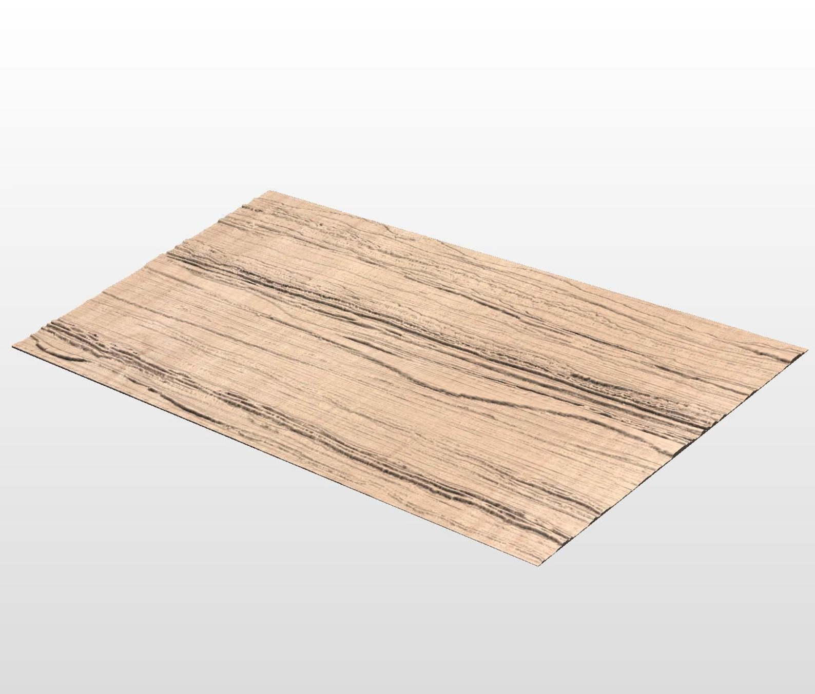 Rugged 3D Wood Texture for CNC Projects | Realistic Wavy Woodgrain ...