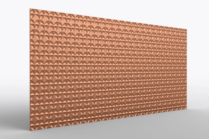 3D Concrete Texture STL for CNC Routing High Resolution Geometric Panel ...