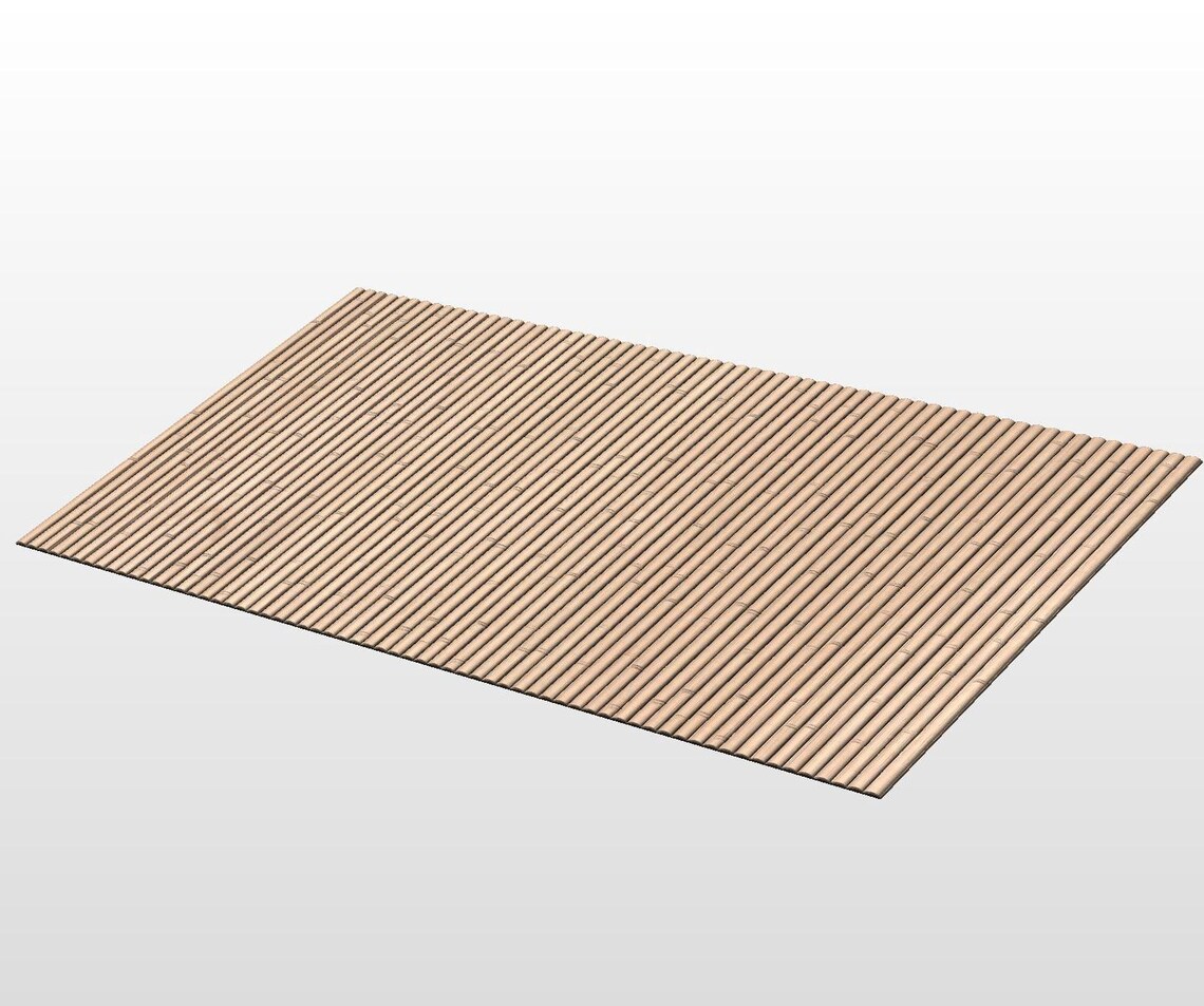 Realistic 3D Bamboo Panel Texture for CNC | Small Bamboo Woodgrain ...