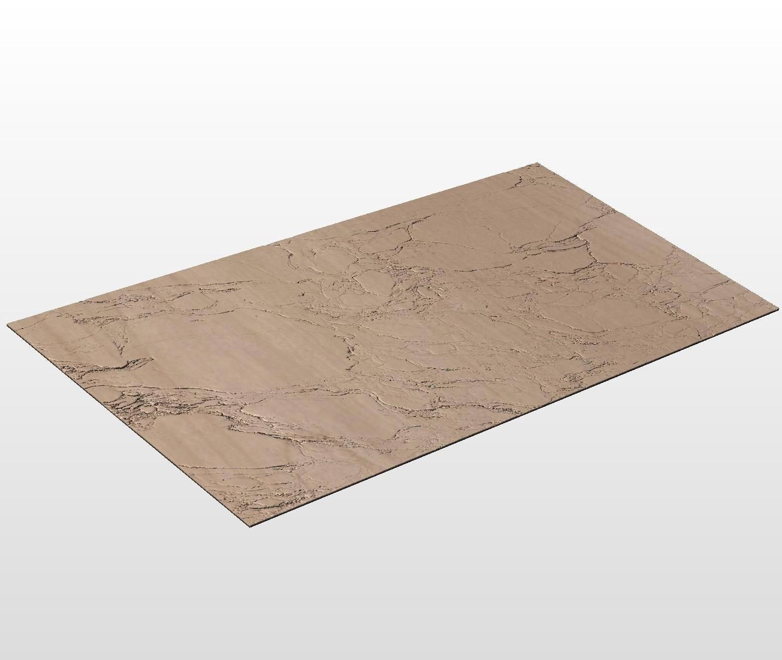 Concrete and Marble Texture STL File for CNC and 3D Printing ...