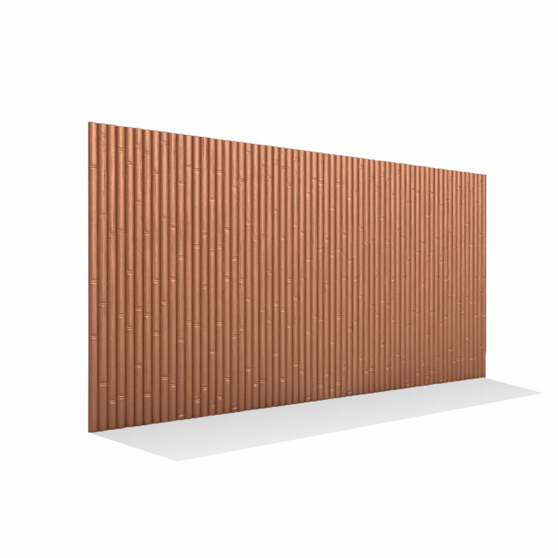 Realistic 3D Bamboo Panel Texture for CNC | Small Bamboo Woodgrain ...