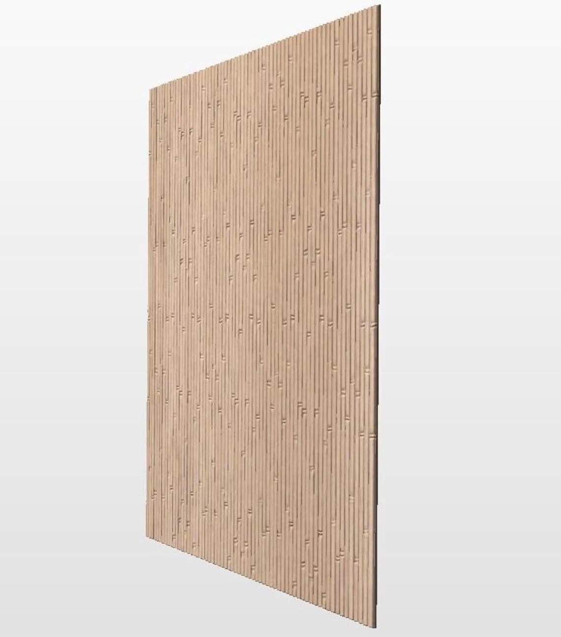 Realistic 3D Bamboo Panel Texture for CNC | Small Bamboo Woodgrain ...