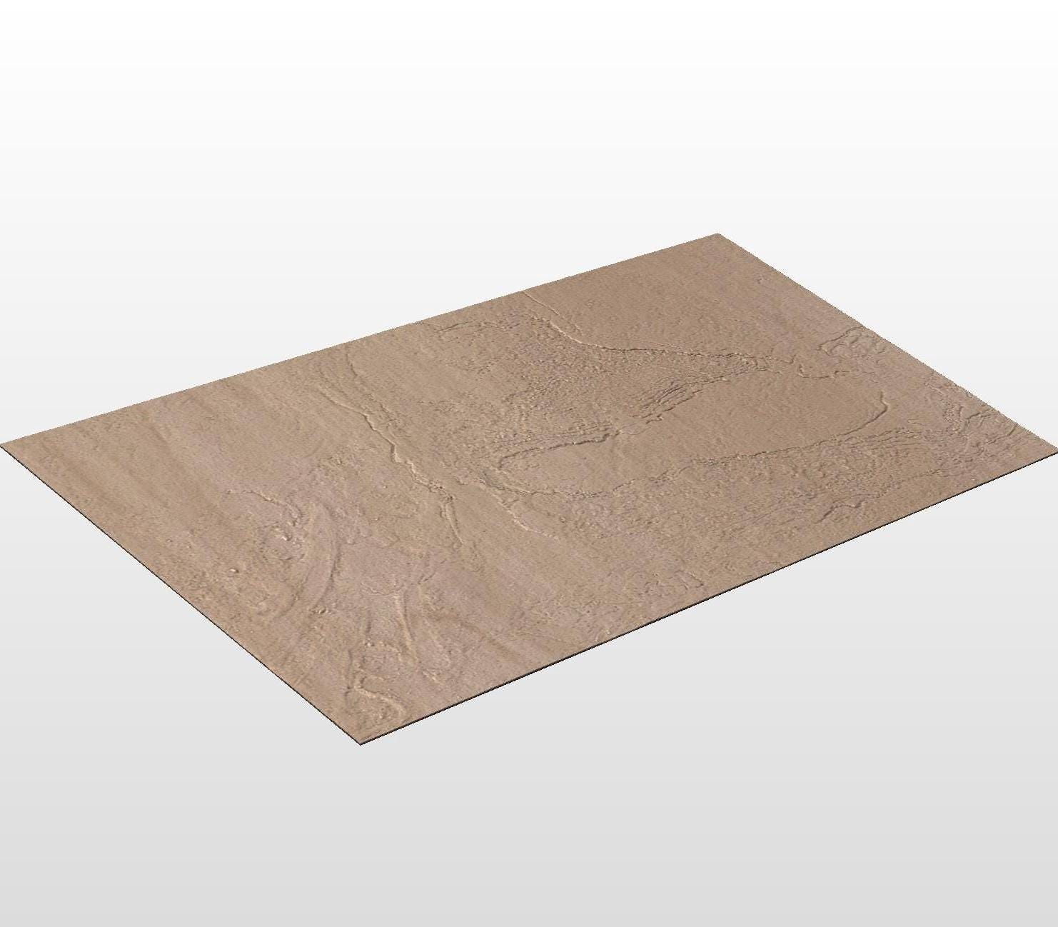 Realistic Concrete Texture STL File for CNC and 3D Printing ...