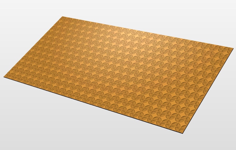 3D Concrete Texture STL for CNC Routing High Resolution Geometric Panel ...
