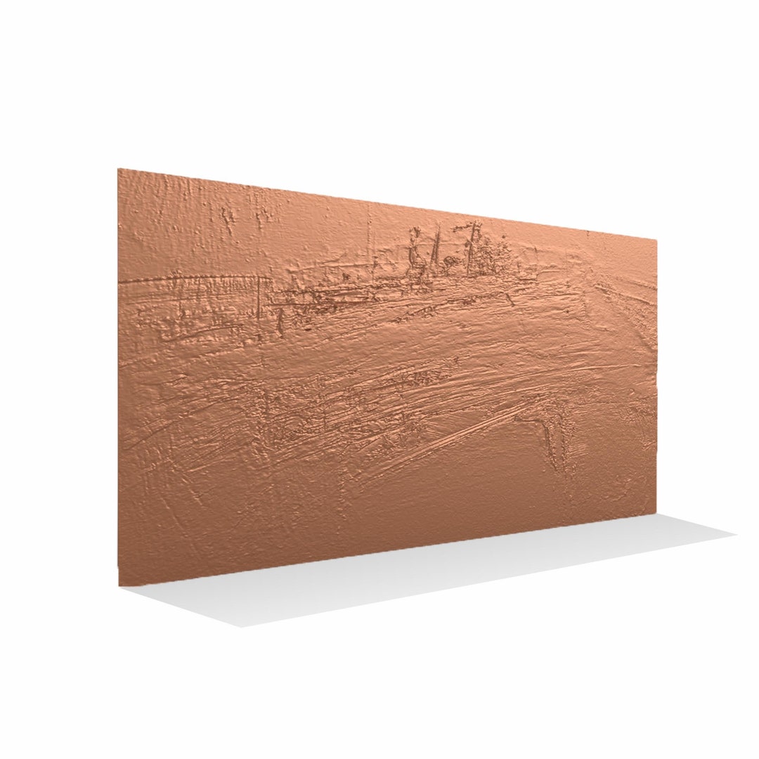 Best-selling Concrete Texture STL File for CNC and 3D Printing Rugged ...