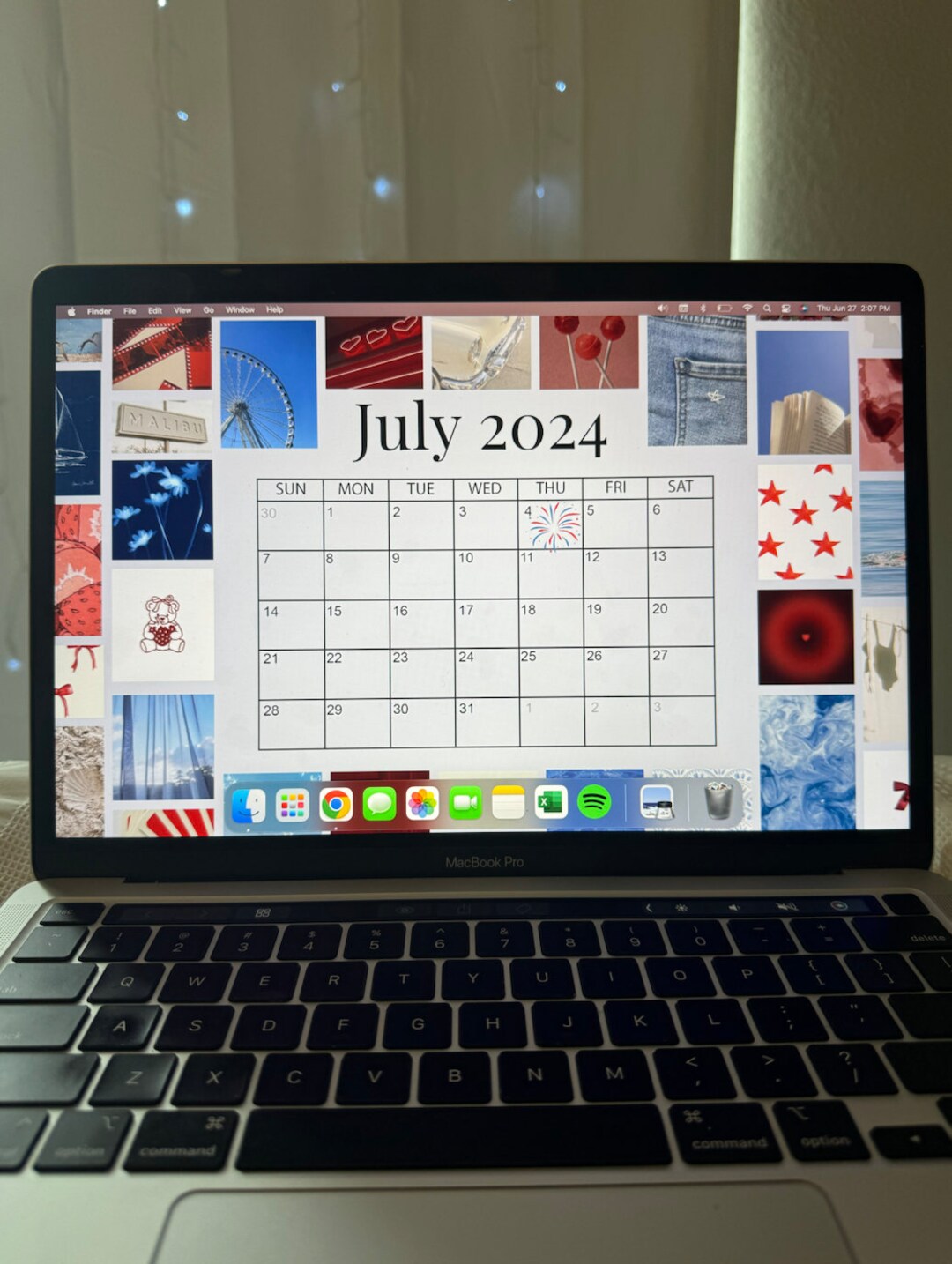 July 2024 Laptop & Desktop Wallpapers set of 3 - Etsy