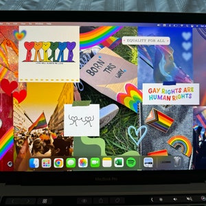 Pride Laptop & Desktop Wallpaper - Etsy