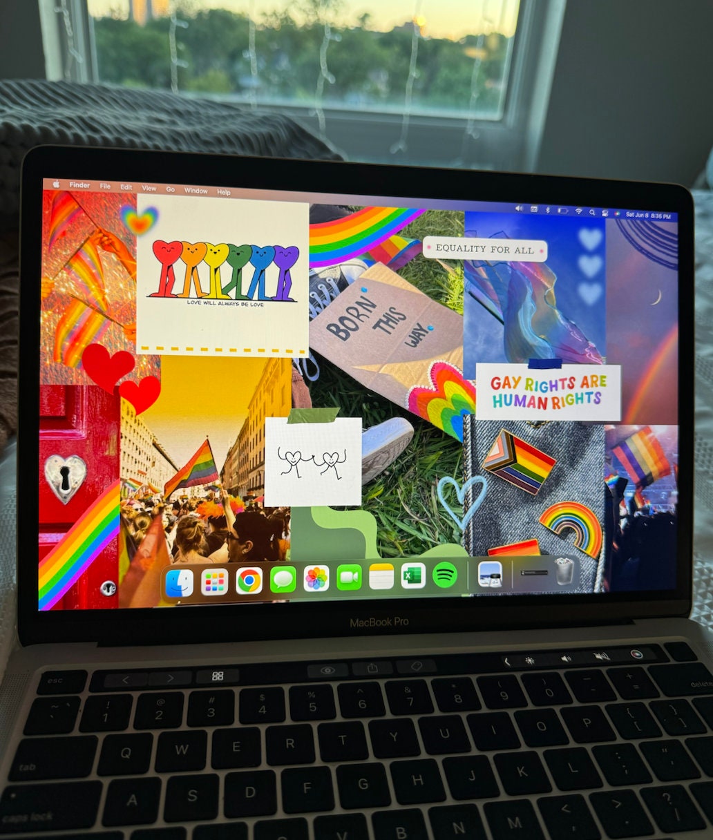 Pride Laptop & Desktop Wallpaper - Etsy