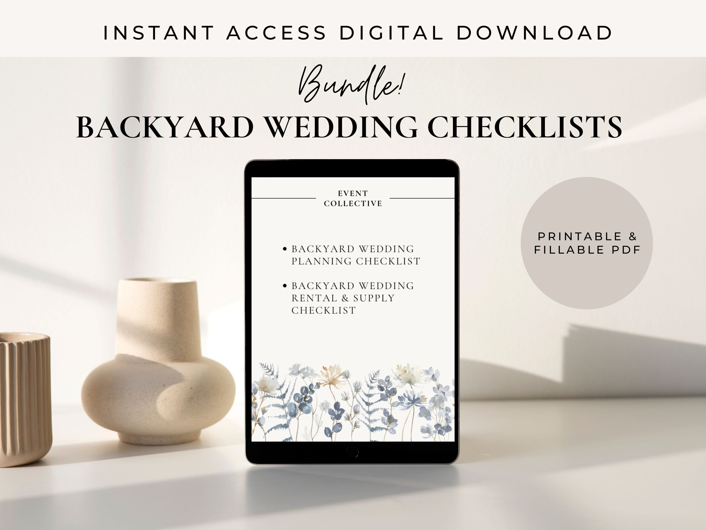 Diy backyard wedding checklist | Beachweddingtips.com