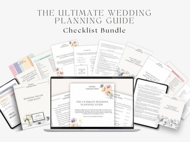 Ultimate Wedding Planning Checklist Printable, Bestseller Wedding ...