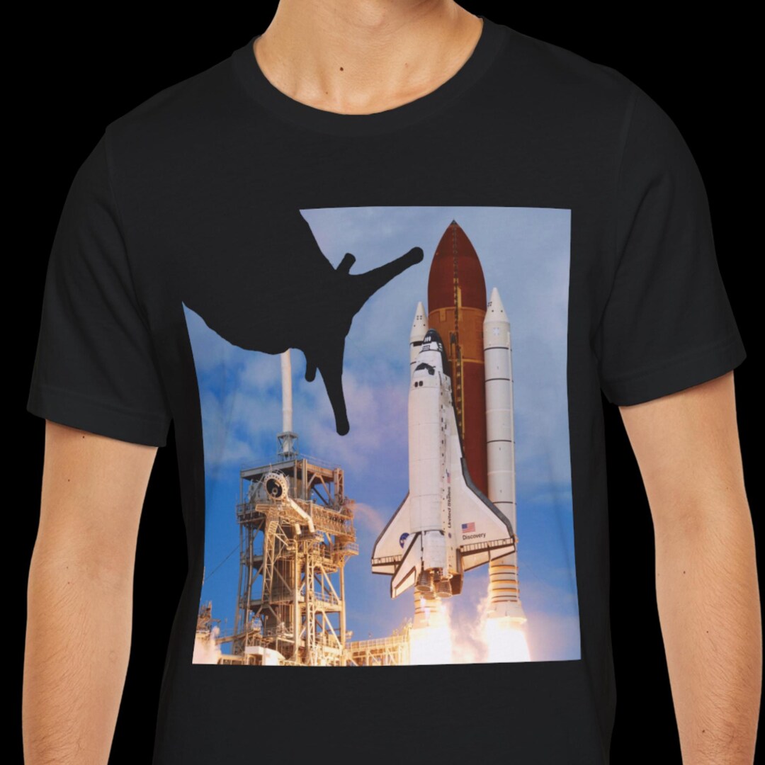 Space Shuttle Launch Slug Tee, Unisex Tshirt, Short Sleeve Shirt, NASA ...