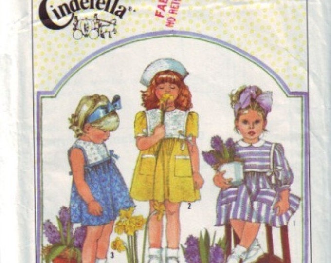 Simplicity 8042, Vintage 80s Children's Dress Pattern, UNCUT, Toddler ...