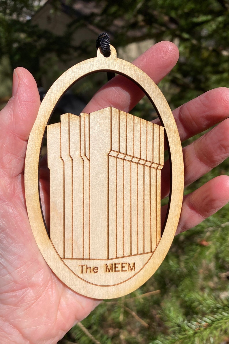 Michigan Tech MTU MEEM Houghton MI Michigan Wood Ornament - Etsy