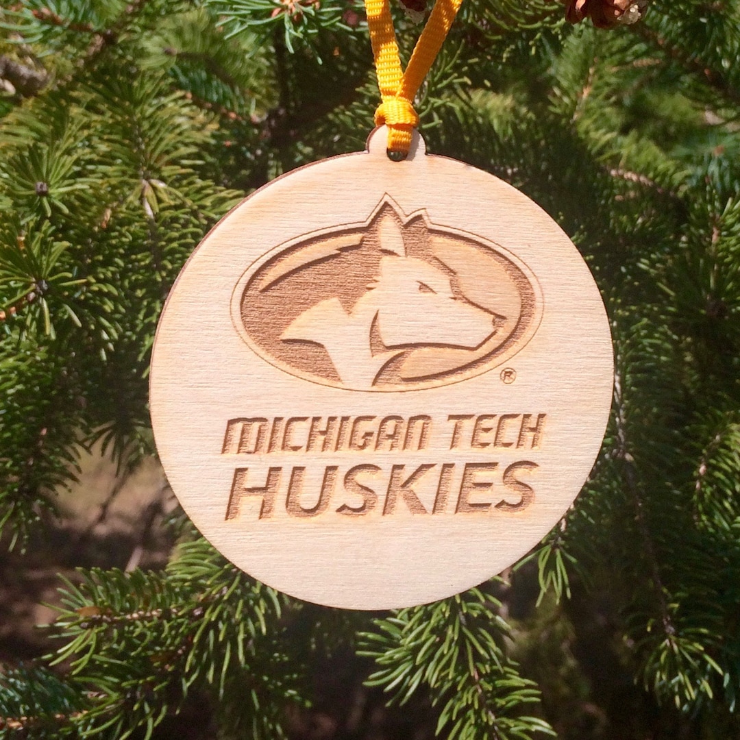 Michigan Tech Huskies Athletic Sports Logo MTU Houghton MI Wood ...