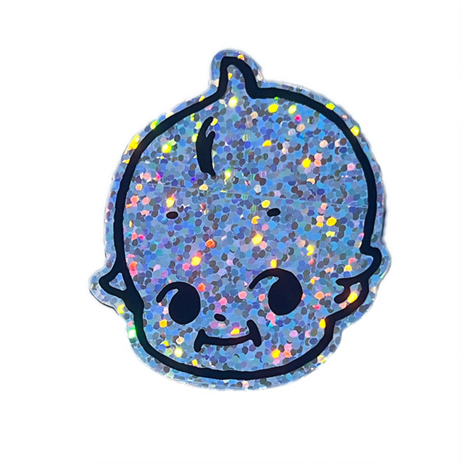 Kewpie Doll Glitter Sticker 2" X 2" - Laptop, Phone, Window Sticker - Etsy