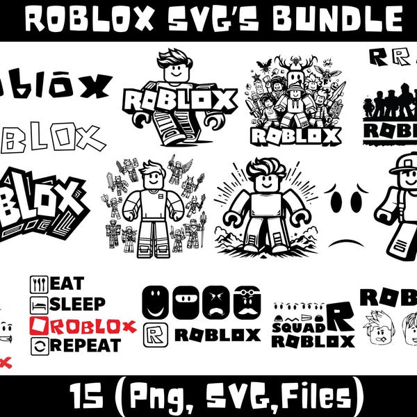 Roblox Svg - Etsy