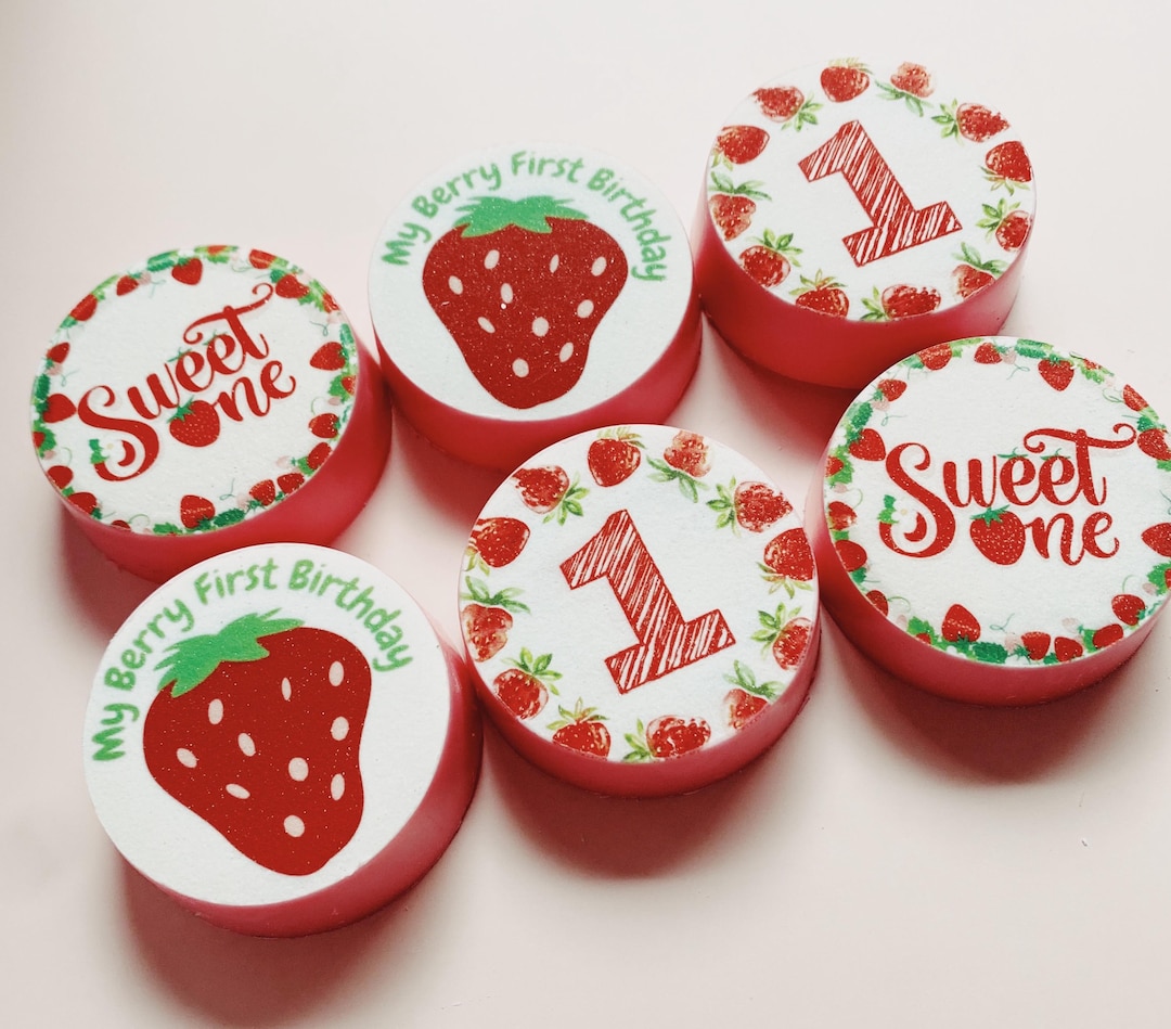 Berry 1st Birthday Chocolate Covere Oreos - Etsy