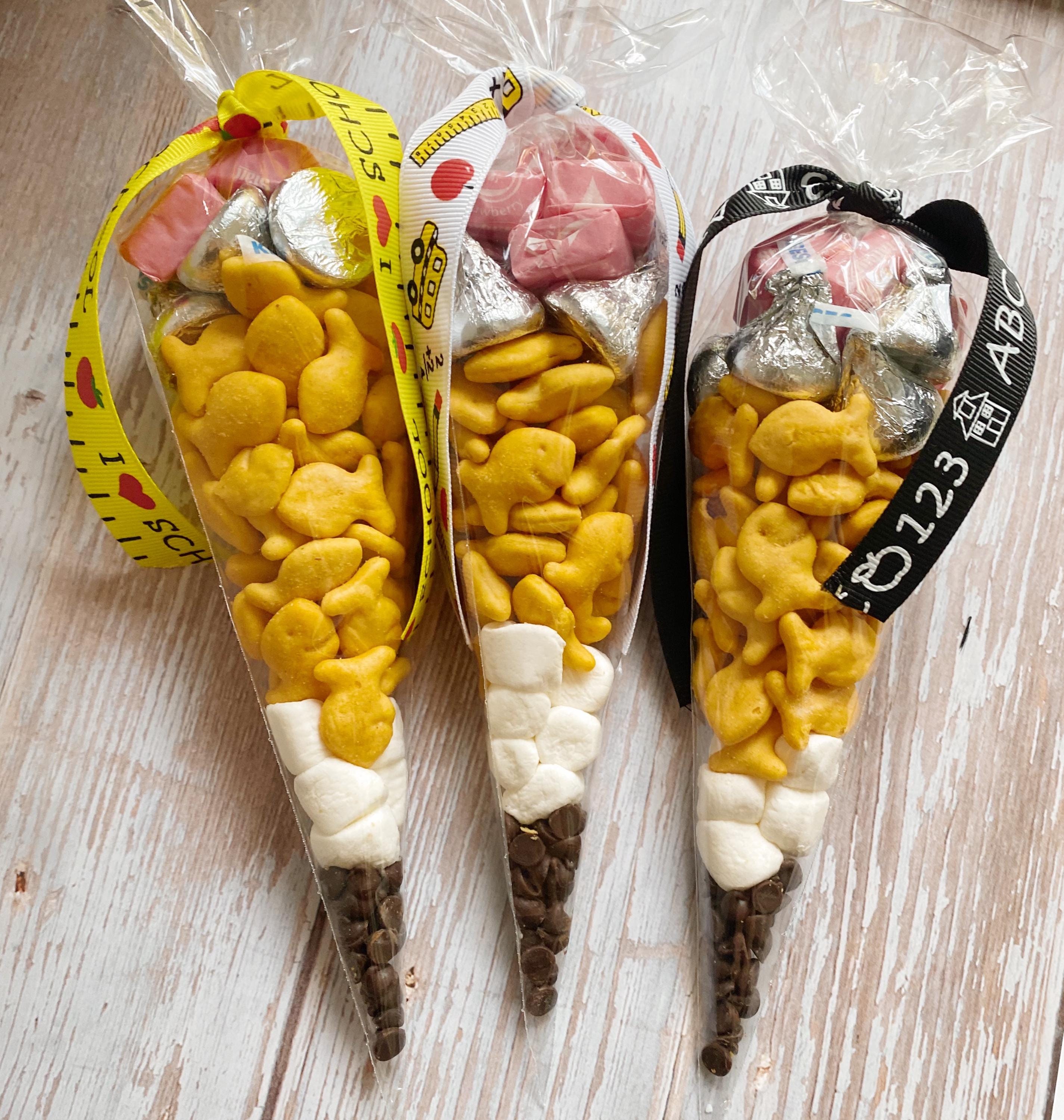 Back to School Pencil Shaped Treats Bags (set of 3) - Etsy